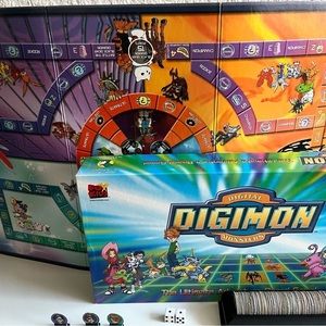 Vintage | Toys | Vintage Digimon Digital Monsters Board Game Fox Kids ...